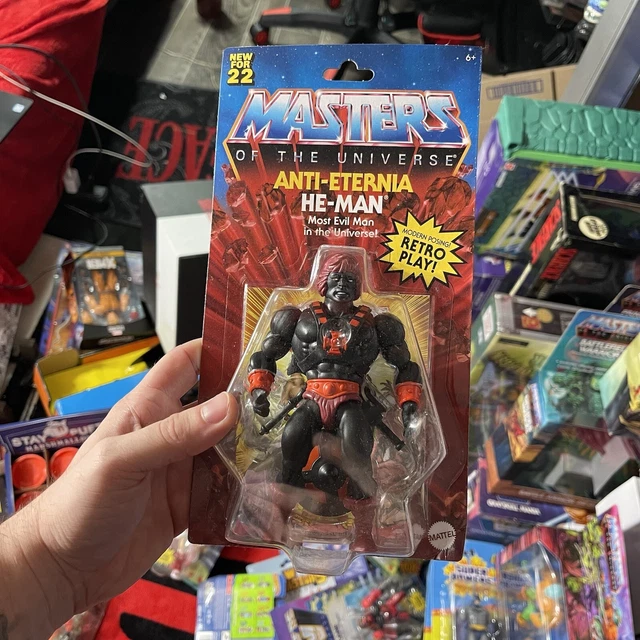 MOTU ORIGINS ANTI Eternia He Man Masters of the Universe Wave 8 Retro ...