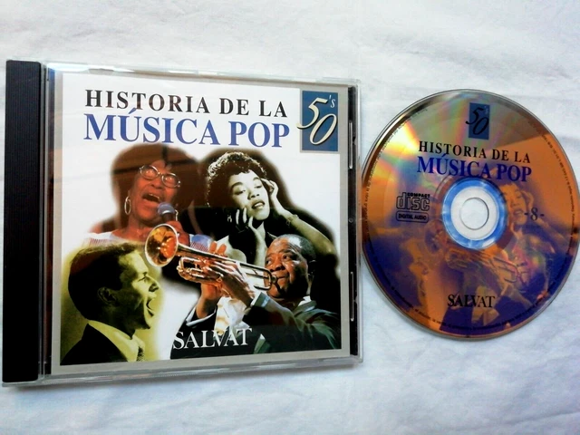 HISTORIA DE LA Musica Pop 50'S Salvat Cd 8-Adriano Celentano-Bonet De ...