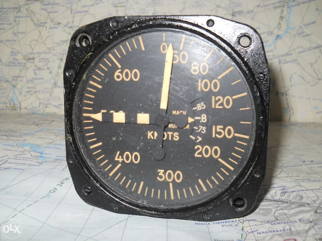WW2 USAF NORTH American P-51 Mustang Fighter Speedometer £233.96 ...