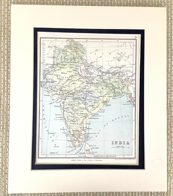 Small Map Of India FOR SALE! - PicClick UK