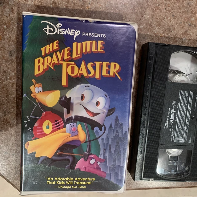 DISNEY PRESENTS THE Brave Little Toaster VHS Used Clamshell 2779 David ...
