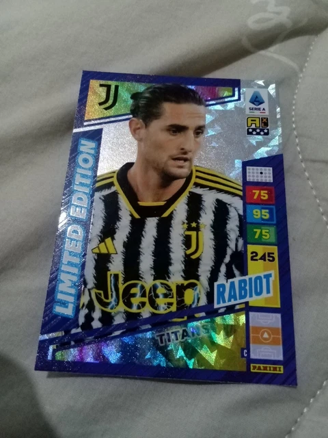 CARD CALCIATORI PANINI Titans 2024 Limited Edition Rabiot Juventus EUR ...