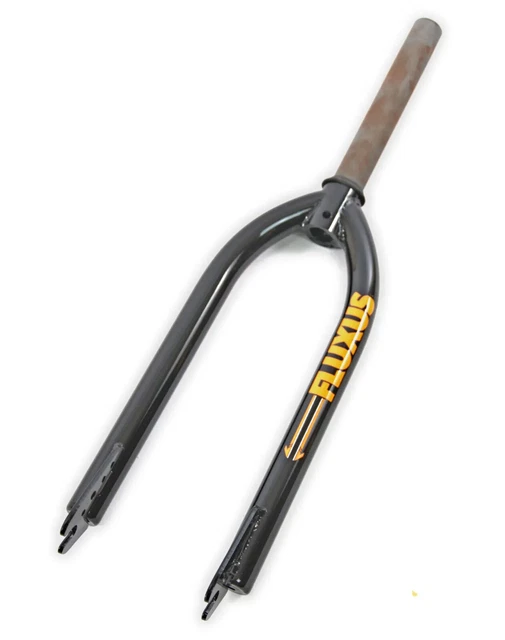 CUDA FLUXUS BMX 20" 1" 25.4mm Front Fork Black unthreaded or threaded ...