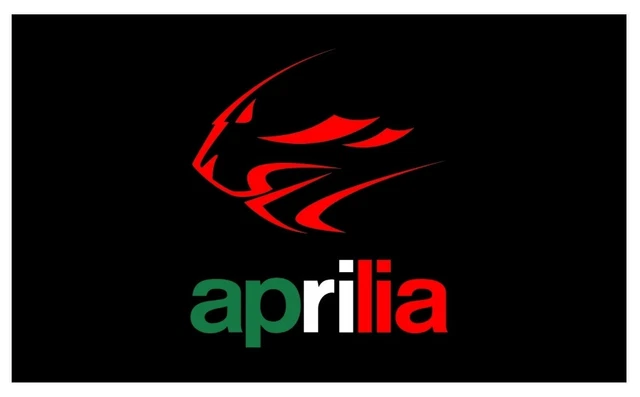 APRILIA FAHNE FLAGGE Banner Scooter Roller Motorrad 90 x 150 cm Typ 2 ...