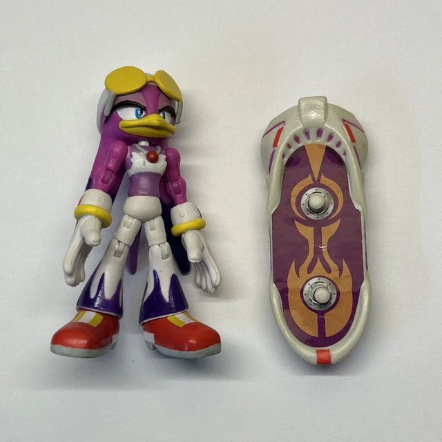 SONIC THE HEDGEHOG Free Riders Wave The Swallow 3” Figure Jazwares Sega ...