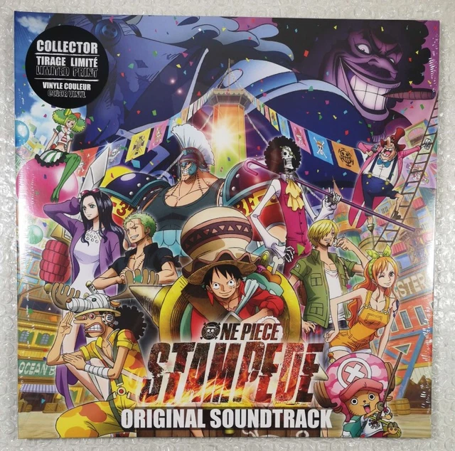 VINYLE ONE PIECE Stampede Original Soundtrack Collector Tirage Limite 1 ...