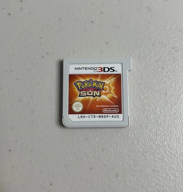 POKÉMON SUN NINTENDO 3DS Aus PAL Game Nintendo Cartridge Only - Free Postage EUR 36,71 - PicClick FR