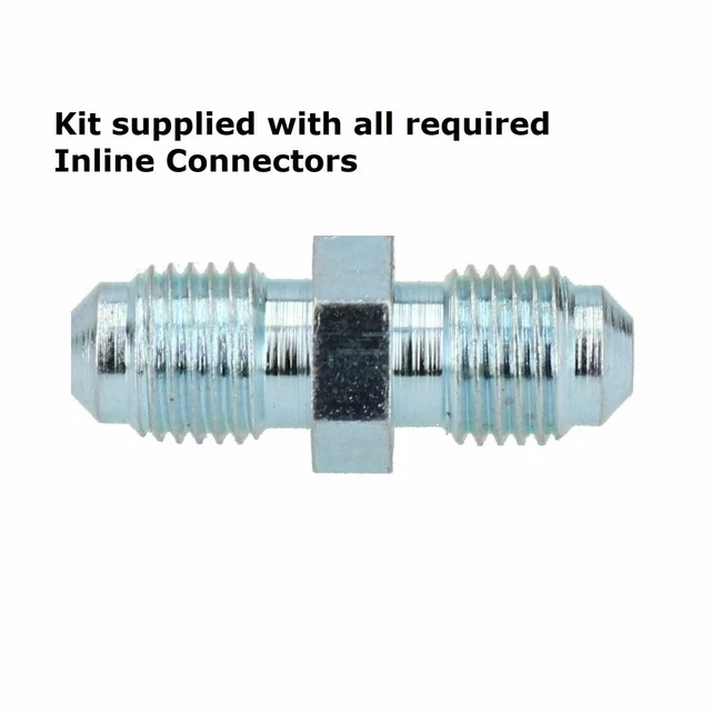 @ TRIUMPH GT6 MK2 MK3 Roto Flex RHD brake pipe Line kit set Cupro ...