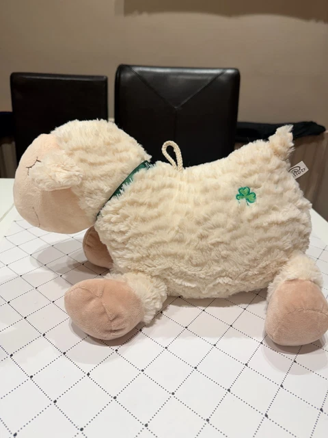 IRELAND SHEEP SOFT Toy Plush Allied Kiddiefun 35cm Shamrock Green ...