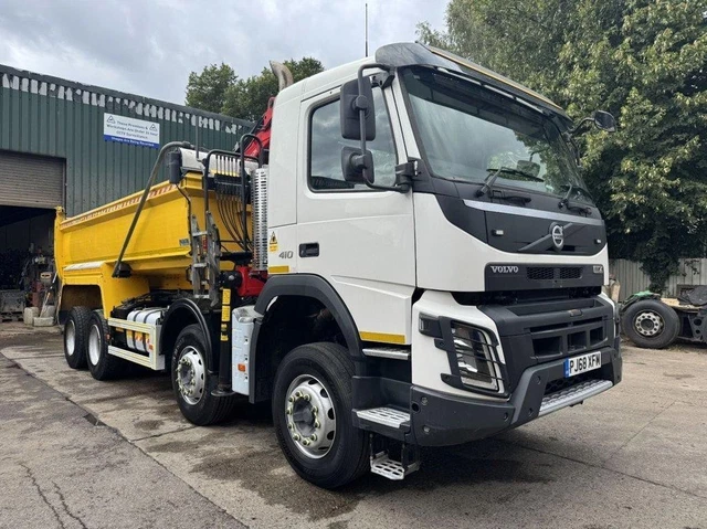 2019 VOLVO FMX-410 8X4 Grab Tipper £71,994.00 - PicClick UK