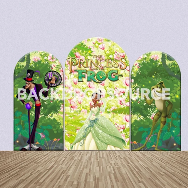 THE PRINCESS AND The Frog Themed Party Backdrop Media Sets for Birthday ...