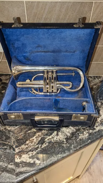 BESSON & CO Cornet Classe A prototipo con custodia EUR 256,27 - PicClick IT