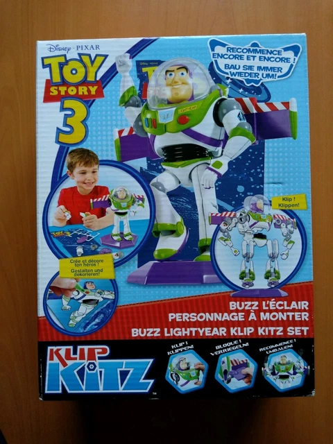 TOY STORY 3 ACTION FIGURINE BUZZ LIGHTYEAR MODEL KIT KLIP KITZ Disney ...