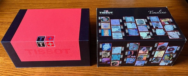 TISSOT ‘TIMELINE’ WATCH Presentation/Display Box (No Watch) - Including ...