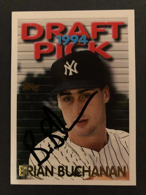 1995 TOPPS SIGNÉ : Brian Buchanan, YANKEES #28 EUR 2,76 - PicClick FR