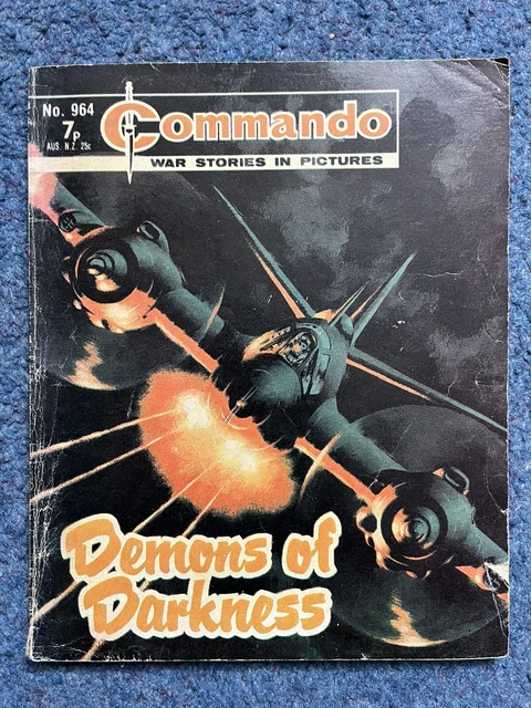 COMMANDO WAR STORIES in Pictures Comics No. 964 Demons of Darkness EUR 3,55 - PicClick IT