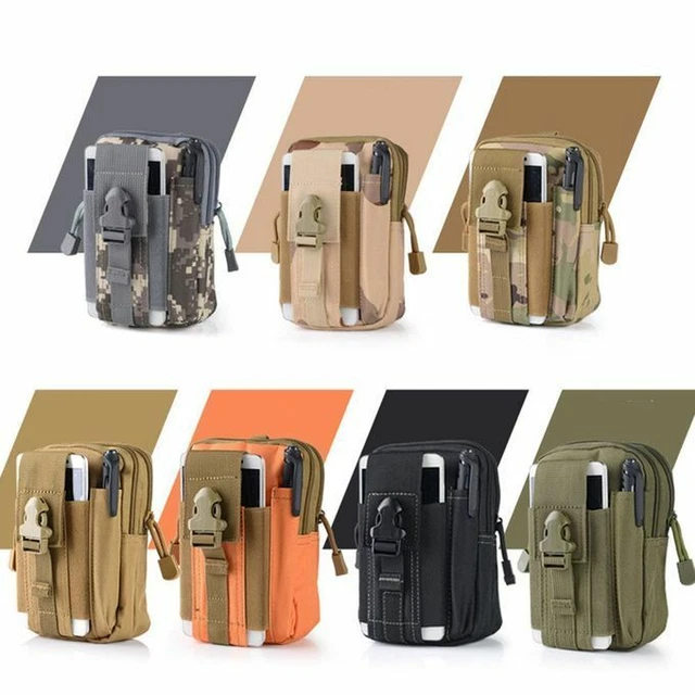 TACTICAL WAIST BAG Molle Pack Pouch Military Wallet Multi Purpose Belt ...