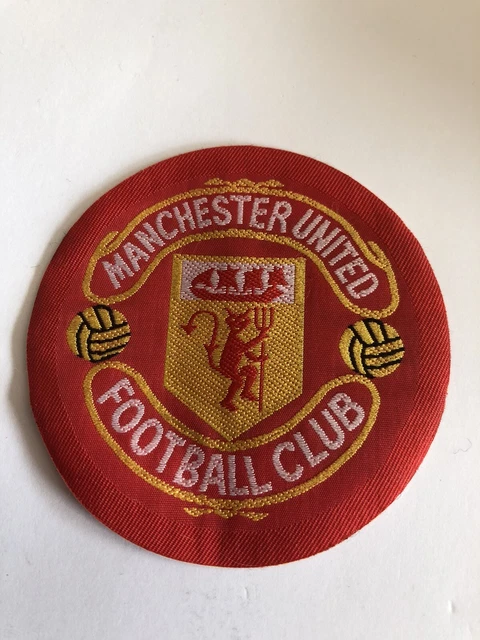 MANCHESTER UNITED BADGE Old Trafford Cristiano Ronaldo MUFC Busby Babes ...