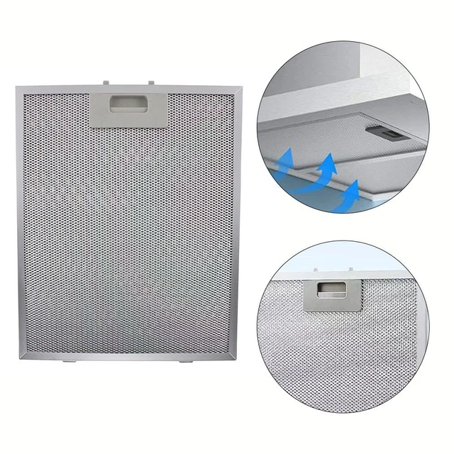 BRAND NEW COOKER Hood Filter Silver Extractor Vent Filter Stainless ...