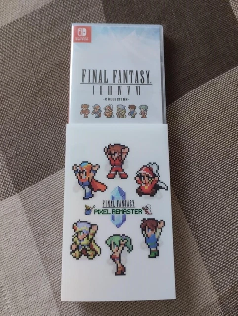 FINAL FANTASY I-VI Collection Pixel Remaster + Sleeve - SWITCH EURO PAL ...