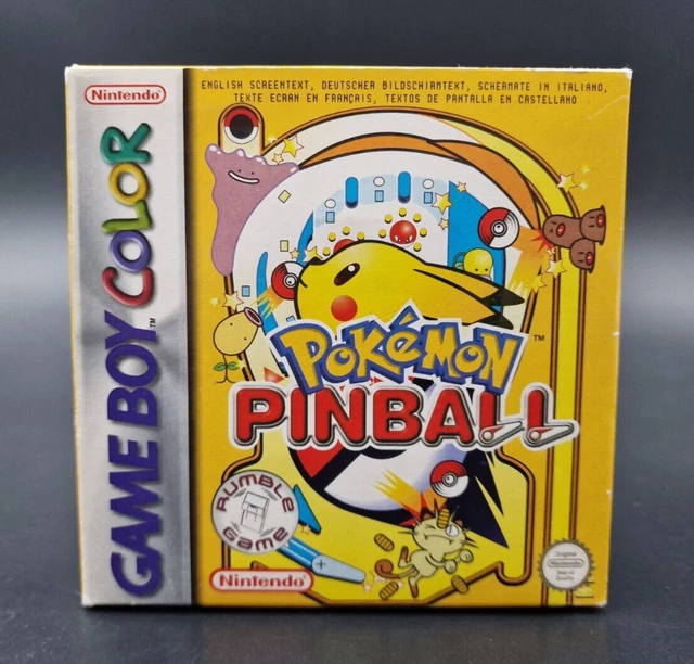 POKÉMON PINBALL - Nintendo Gameboy Color - Complet - PAL - Très Bon ...