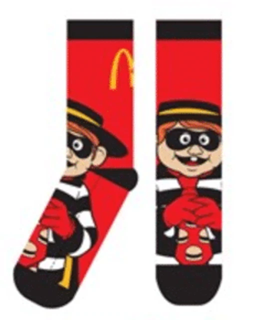 HAMBURGLAR SOCKS MCDONALD’S Canada 2025 McHappy Day - Brand New $19.99 ...