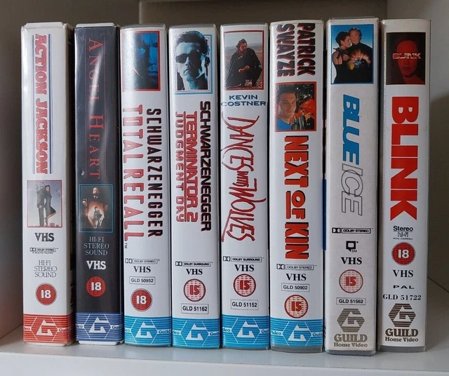 VHS VIDEO Retail Release Guild Channel 5 Cult Classic Horror Sci-Fi ...