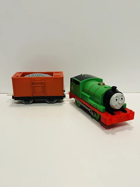 THOMAS & FRIENDS Trackmaster Percy motorised Thomas The Tank Engine ...