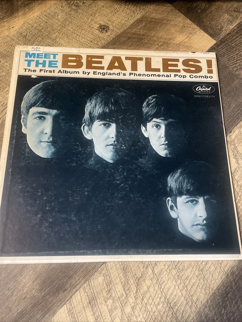 ALBUM DISQUE VINYLE des Beatles Meet the Beatles Capitol T 2047 EUR 23 ...