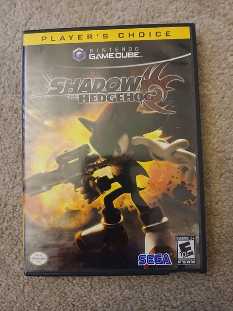 SHADOW THE HEDGEHOG (Nintendo GameCube, 2005) EUR 45,78 - PicClick FR