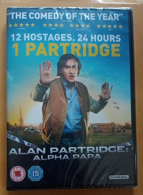 NEW ALAN PARTRIDGE Alpha Papa DVD. Comedy Movie Starring: Steve Coogan ...