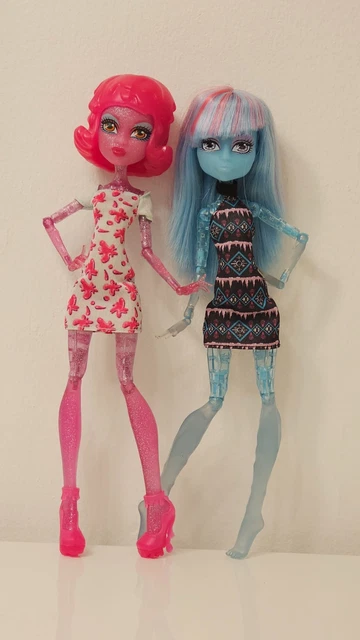MONSTER HIGH DOLLS set Create-A-Monster Ice & Blob $40.00 - PicClick CA