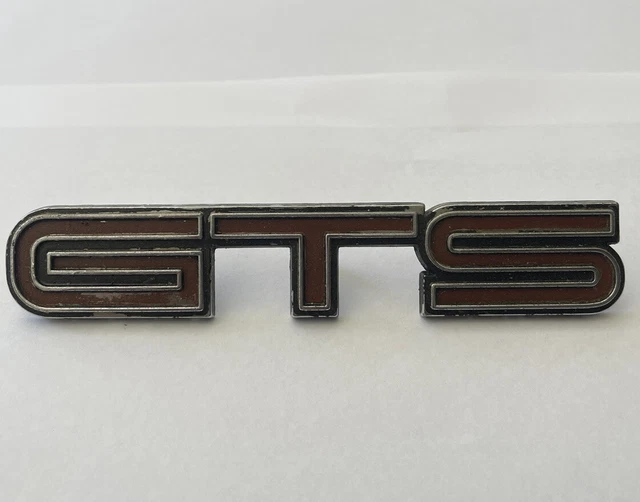 HOLDEN HQ GTS MONARO Genuine Vintage Chrome Badge part No. 2816559 $83. ...