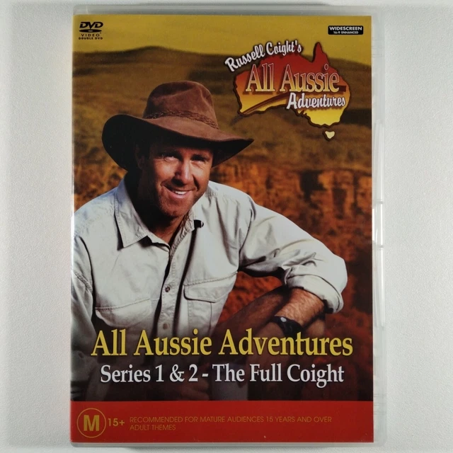 RUSSELL COIGHT'S ALL Aussie Adventures Series 1&2 DVD Region 4 PAL ...