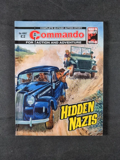 COMMANDO COMIC ISSUE Number 4997 Hidden Nazis EUR 5,27 - PicClick IT