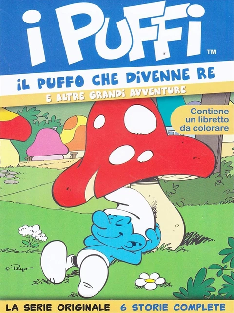 I PUFFI - Il Puffo che divenne Re (+libretto da colorare) (DVD) EUR 8 ...
