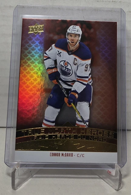 CONNOR MCDAVID 2025-26 UD Tim Hortons True North Heroes Card #TNH-8 ...