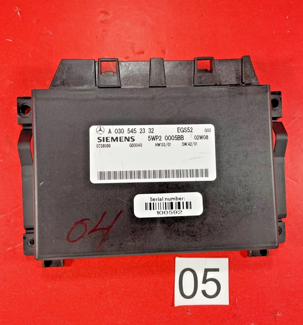 B5 2002-2004 MERCEDES C240 C32 W203 Transmission Control Module A 030 ...