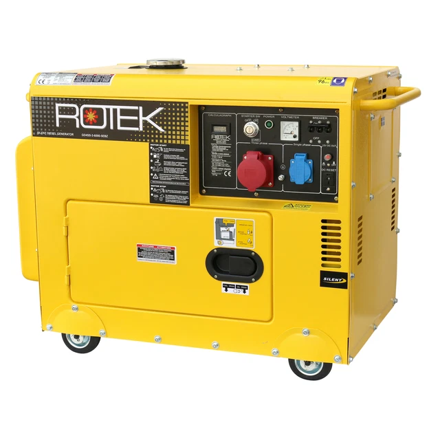 STROMERZEUGER 5,5KVA STROMAGGREGAT 400V Notstromaggregat Generator Diesel Silent EUR 1.399,00 ...