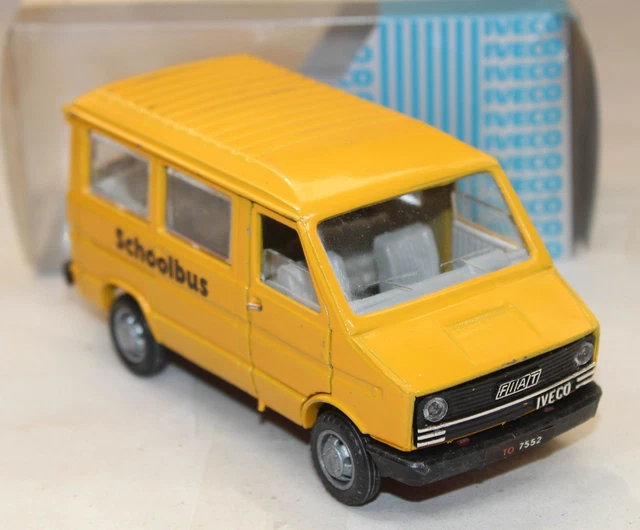 OLD CARS ITALY - Fiat / Iveco Daily Van Minibus - Yellow School Bus ...
