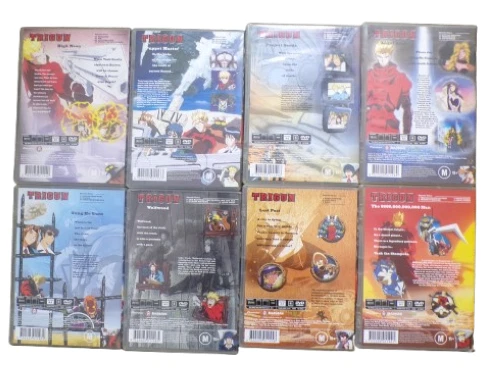 TRIGUN DVD BOX Set Vol. 1–8 Complete Collection (Anime Series) $80.00 ...
