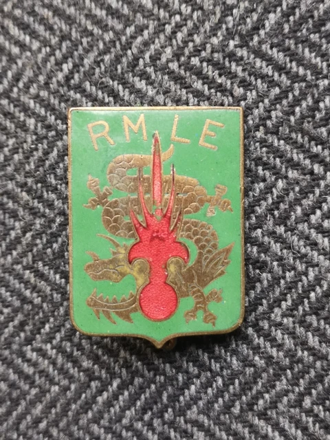 INSIGNE EO - Rmle Régiment De Marche De La Legion Étrangère - Poinçon ...