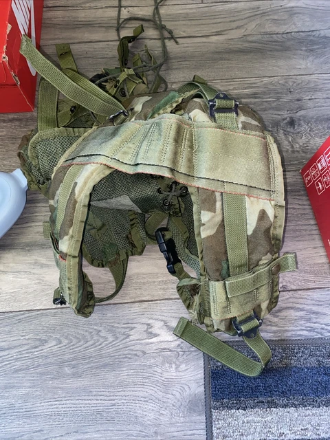 VINTAGE MOLLE US Army Fighting Load Carrier Vest! Light Infantry Kit! 7 ...