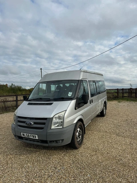 FORD TRANSIT, MINIBUS 15 seater, 25K , 15seater, Light damage, NO VAT ...