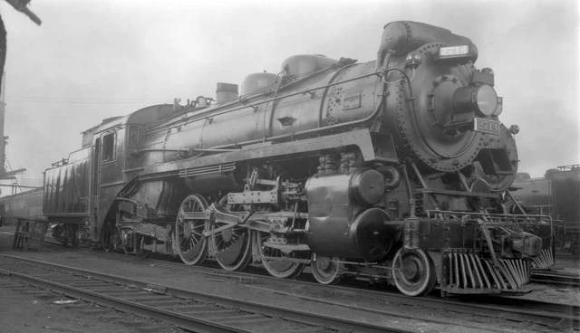 CP CANADIAN PACIFIC Railway locomotive, engine No 2714, 4-6-2 Old Train ...