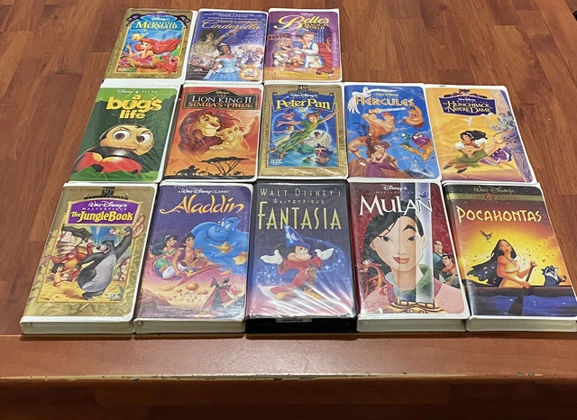 WALT DISNEY VHS tapes lot of 13 EUR 27,48 - PicClick FR