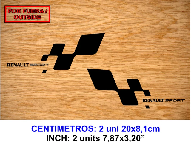 VINILO PEGATINA VINYL Sticker Decal Aufkleber Renault Rs Sport Racing ...