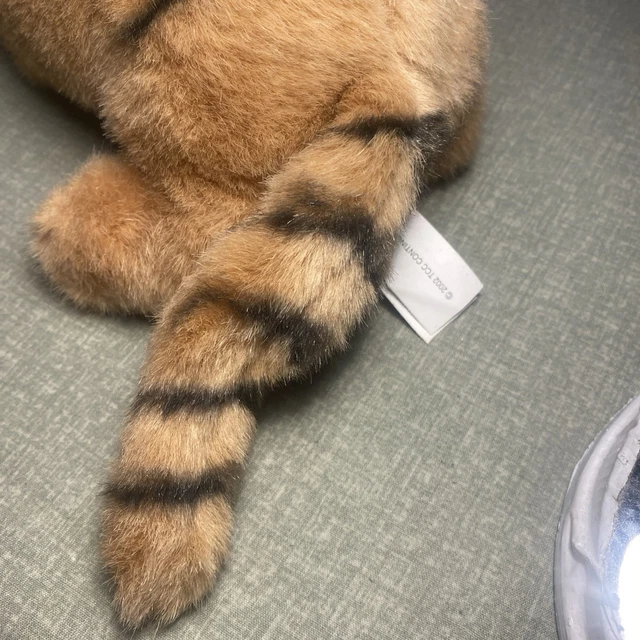 TCC CONTINUITY HOLDINGS 2002 Tiger Soft Toy Cuddly Plush Stuffed Animal ...