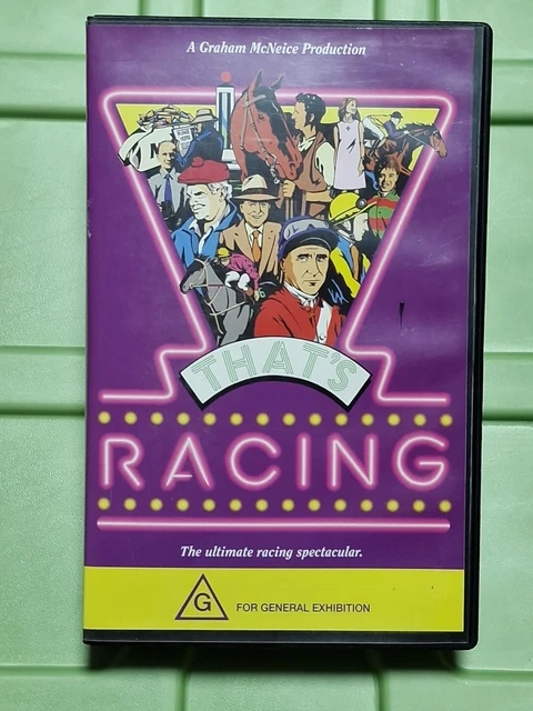 THAT'S RACING VHS The Ultimate Racing Spectacular Watched Works Great ...