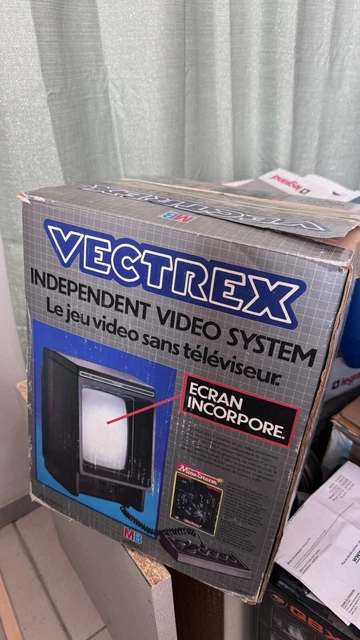 CONSOLE VECTREX EN Boite Avec 3 Jeux MB Comme Neuf EUR 400,00 - PicClick FR